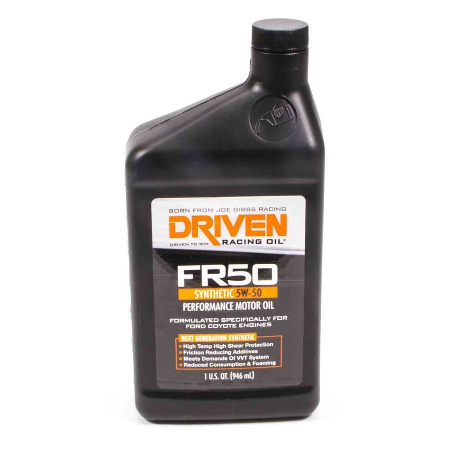Driven FR50 5W-50 Synthetic Street Performance Oil - 1 Quart Bottle 04106 – Pit Stop USA