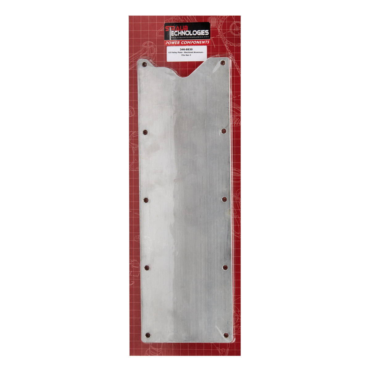 Straub Technologies Valley Cover - GM LS-Series 346-8830 – Pit Stop USA