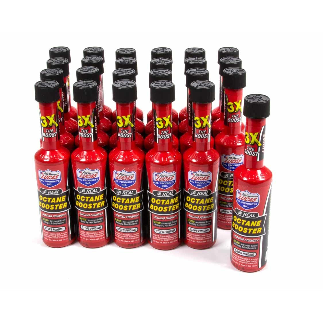 Lucas Oil Products Octane Booster Fuel Additive 5.25 oz Gas - Set of 24 ...