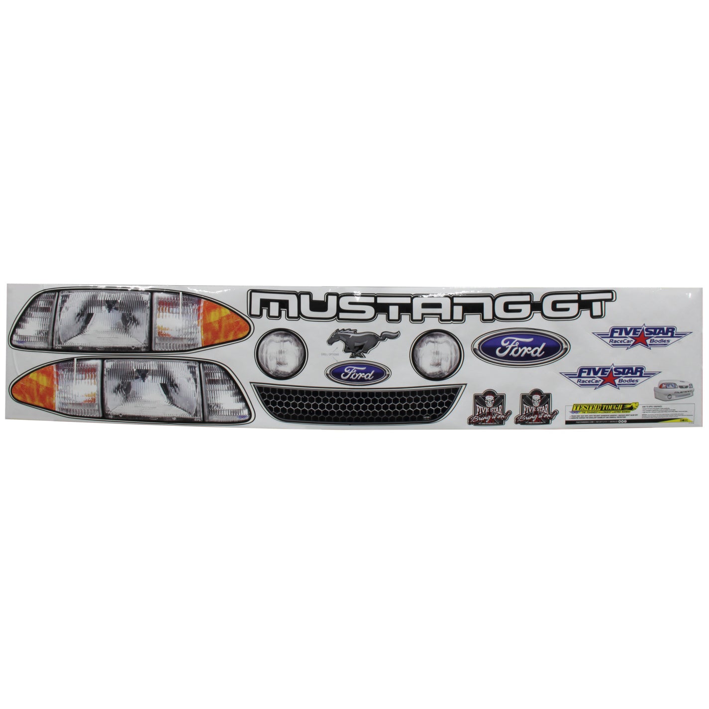 Five Star Race Car Bodies 915-410-ID Graphics – Pit Stop USA