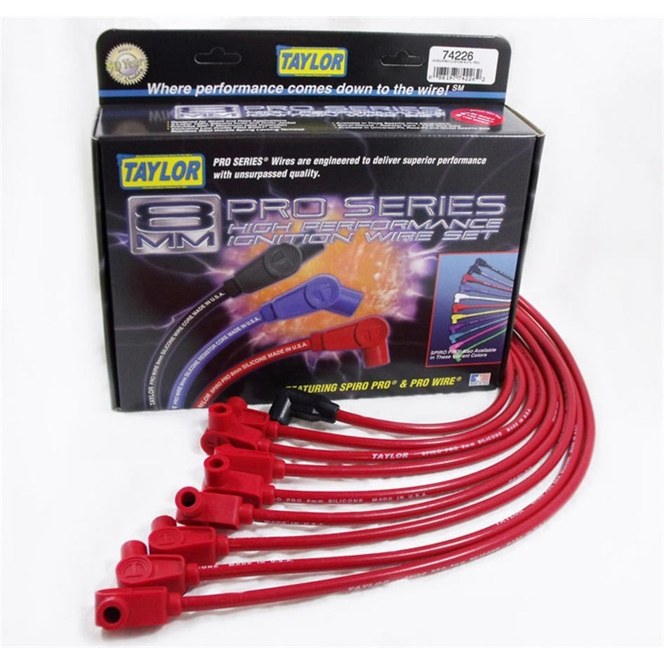 Taylor Cable Products 74226 Taylor 8mm Spiro Pro Spark Plug Wire Sets ...