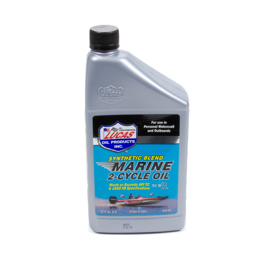 Lucas Oil Products TC-W3 Motor Oil Semi-Synthetic 1 qt Marine - Each ...