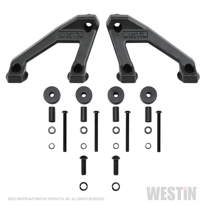 Westin Light Bracket Kit - Cowl Mount - Hardware Included - Aluminum ...