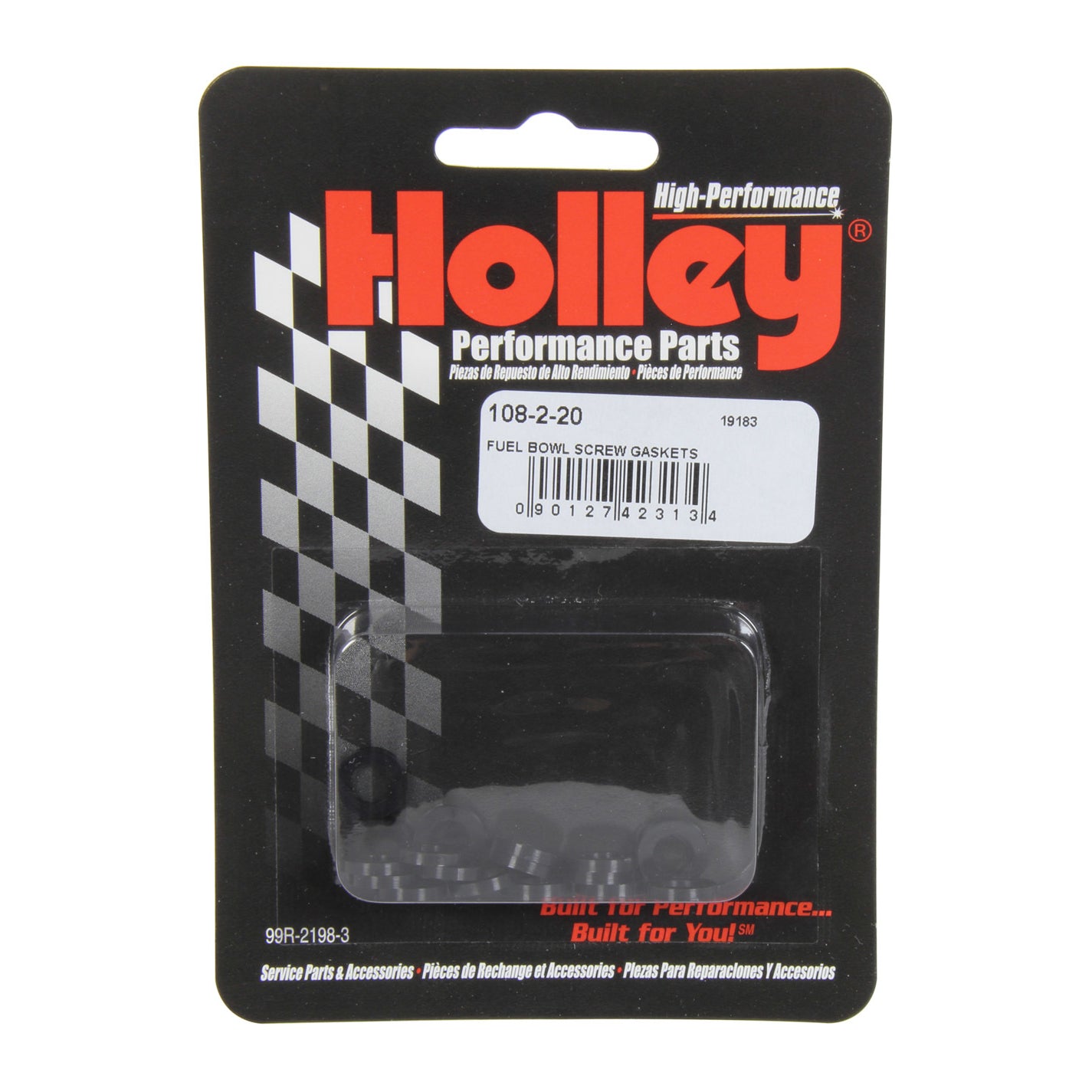 Holley Performance Products 108-2-20 : Holley Fuel Bowl Screw Gasket ...