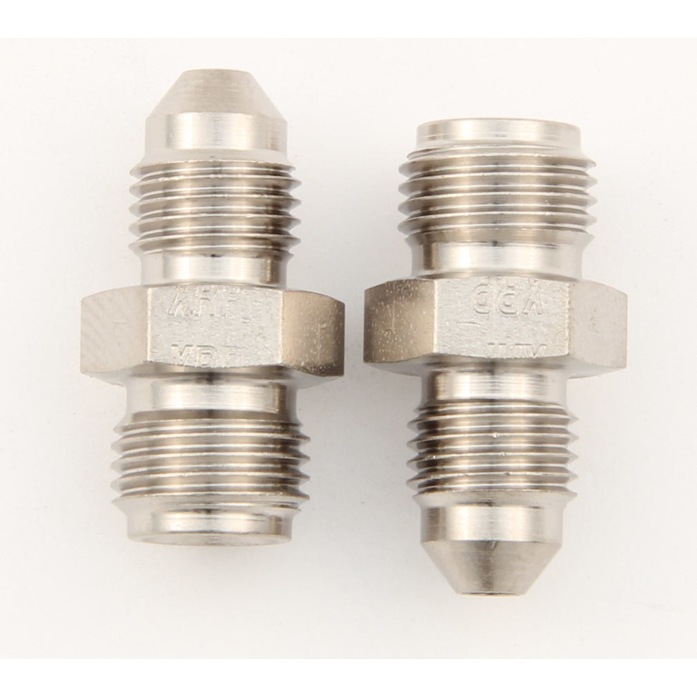 XRP Adapter Fitting Straight 4 AN Male to 7/16-20" Inverted Flare Male ...