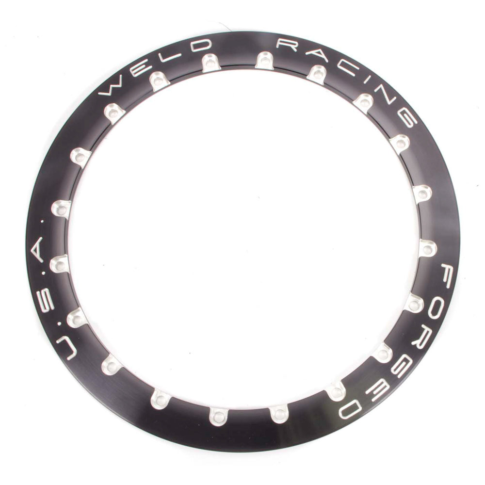 Weld Racing Beadlock Ring - 20 Hole - Aluminum - Black Anodize - 15 ...
