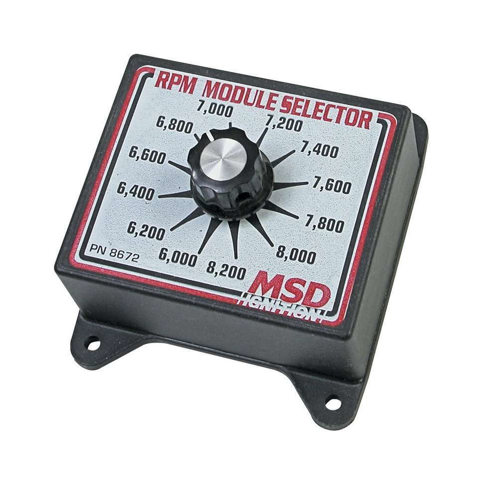 MSD 8672 RPM Module Selector – Pit Stop USA