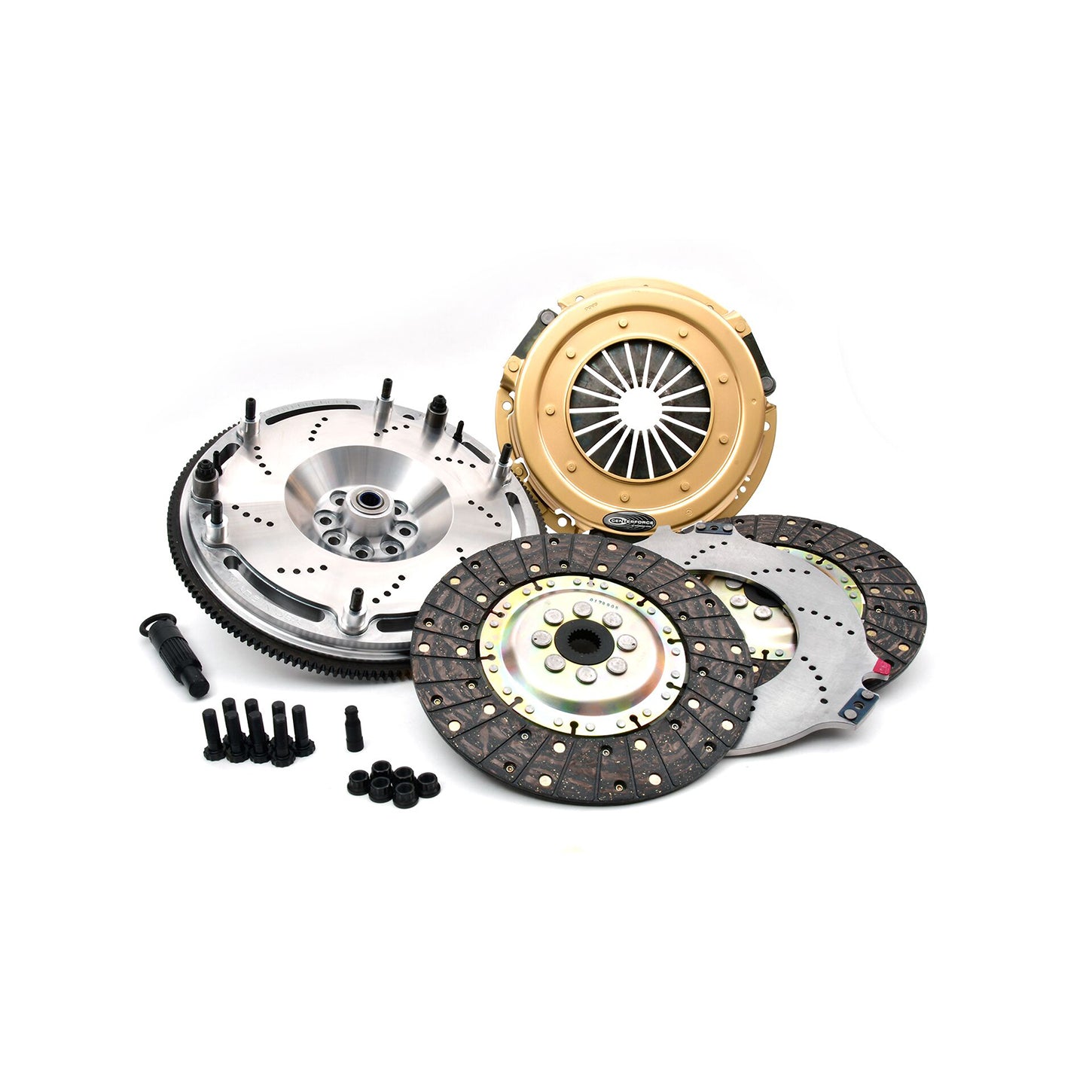 Centerforce SST Dual Disc Clutch Kit - 10.40 in Diameter - 1 in x 23 ...