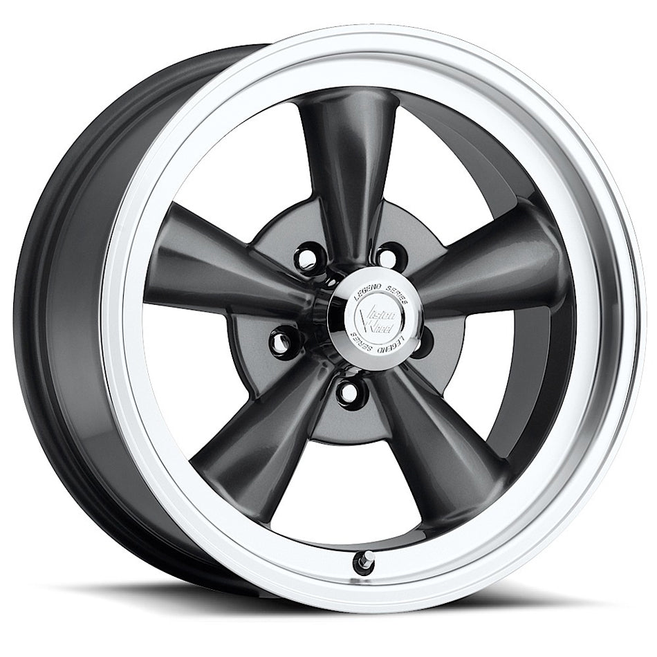 Vision Wheel 141H5861GM0 Vision 141 Legend 5 Gunmetal Machined Lip ...