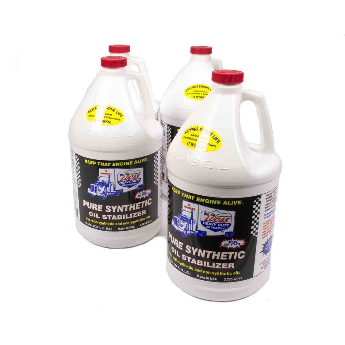 Lucas Oil Products Heavy Duty Oil Stabilizer Motor Oil Additive ...