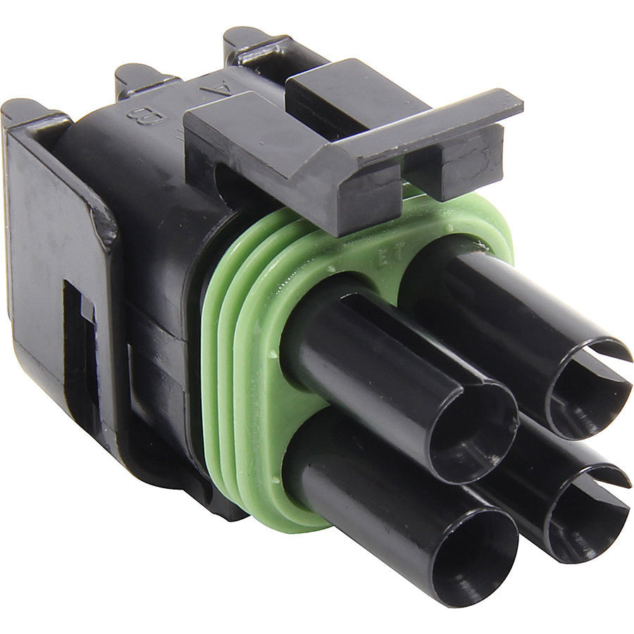 Allstar Performance 4 Pin Square Weather Pack, Tower Housing - 10 Pack ...