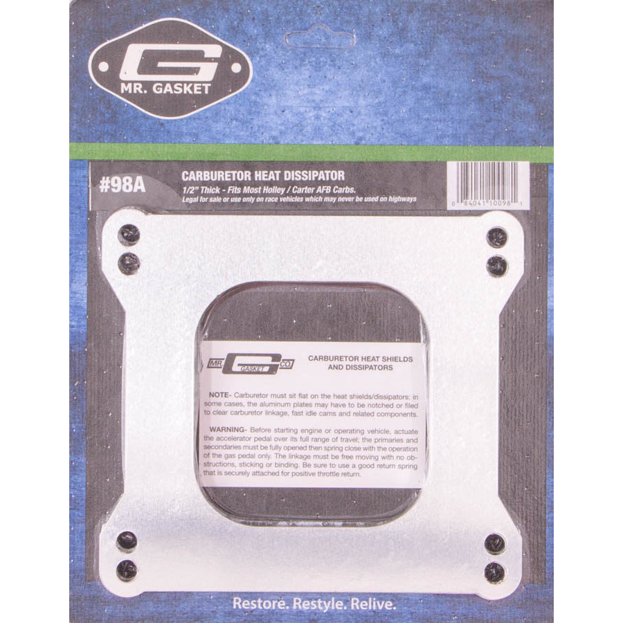 Mr. Gasket 98A Carburetor Spacer – Pit Stop USA