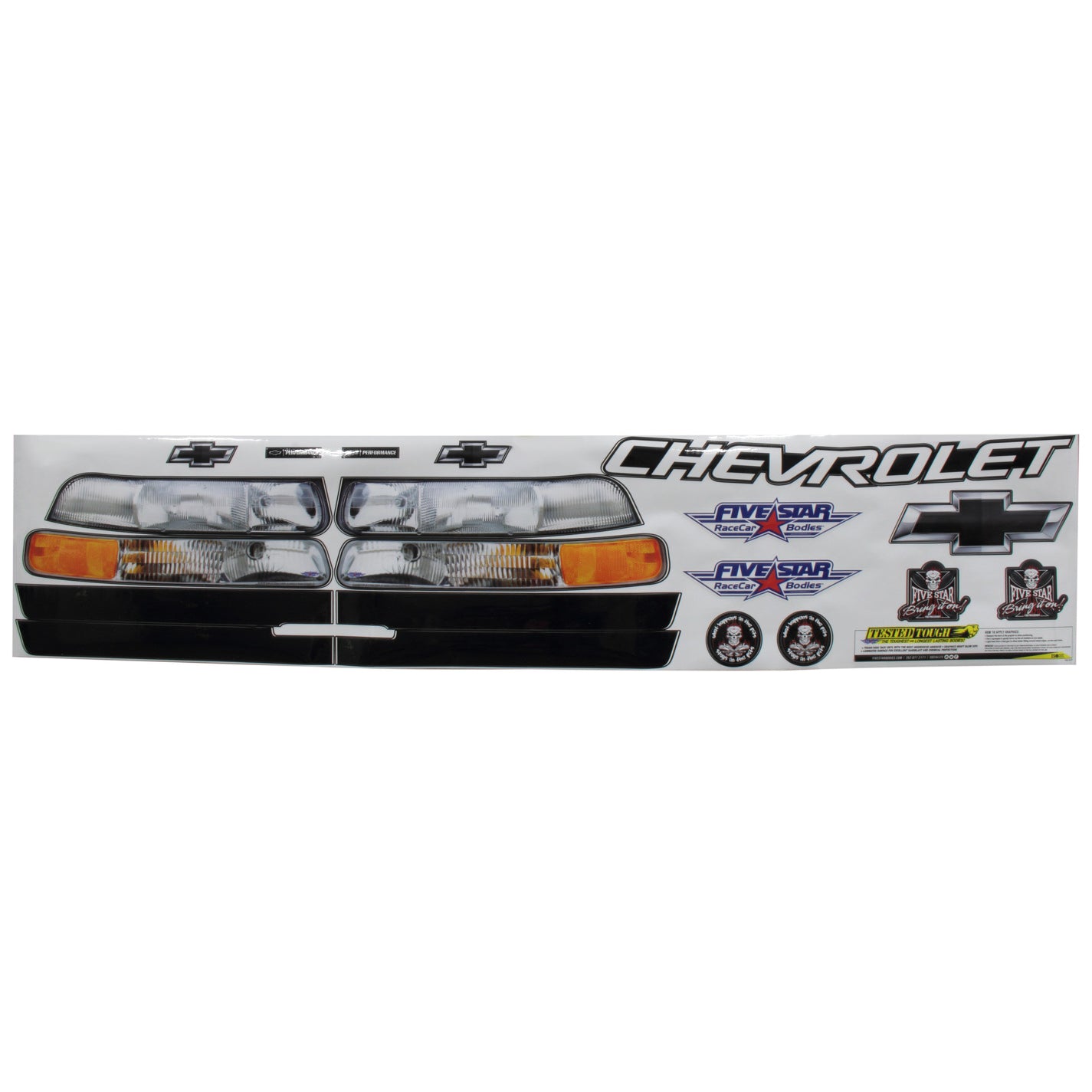 Five Star Race Car Bodies T230-410-ID Graphics – Pit Stop USA