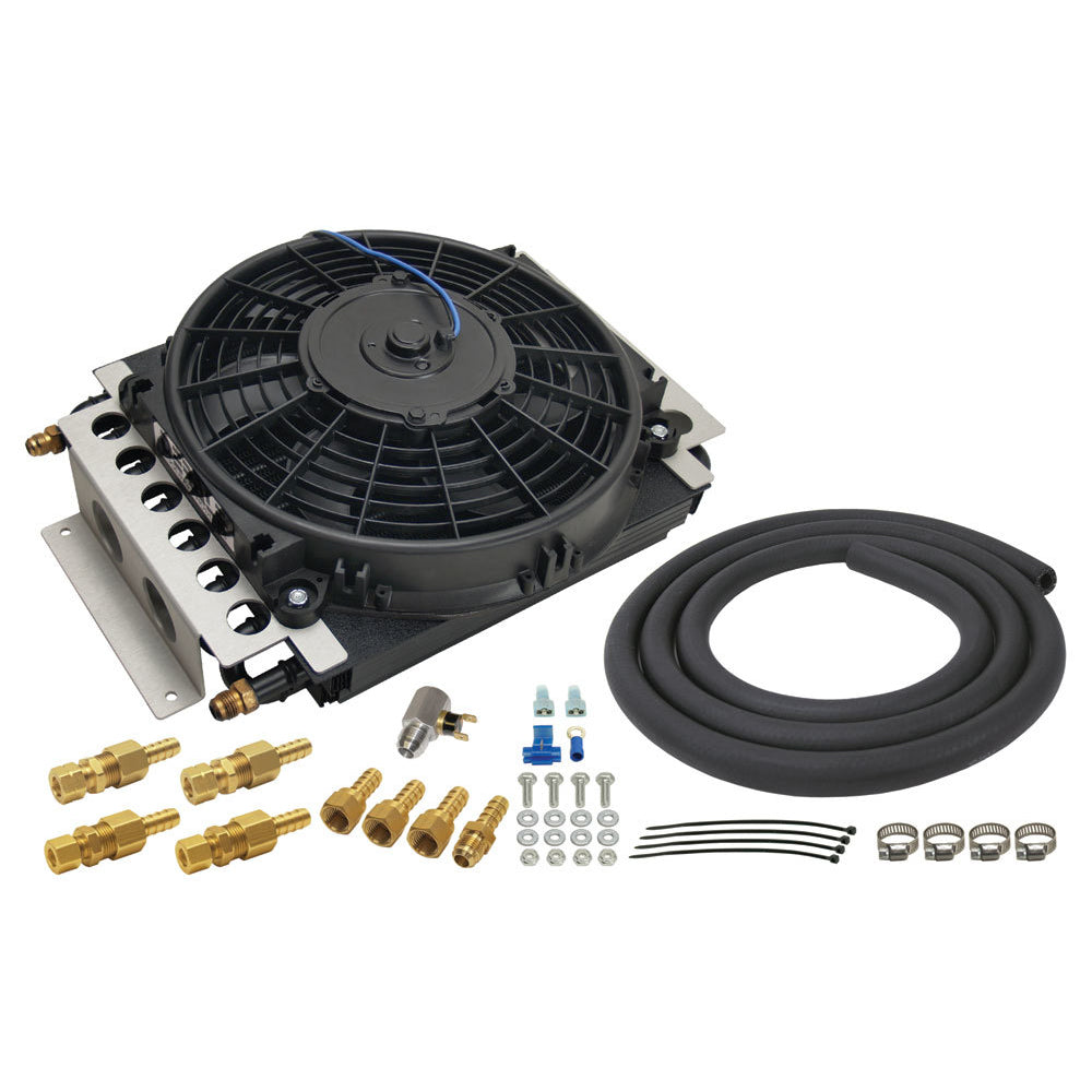 Derale Performance 13900 Fluid Cooler and Fan – Pit Stop USA