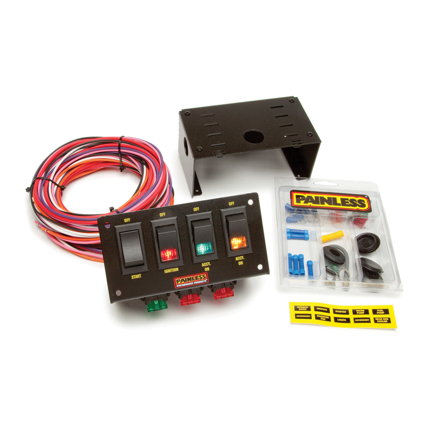 Painless Performance Products 50301 Switch Panel – Pit Stop USA
