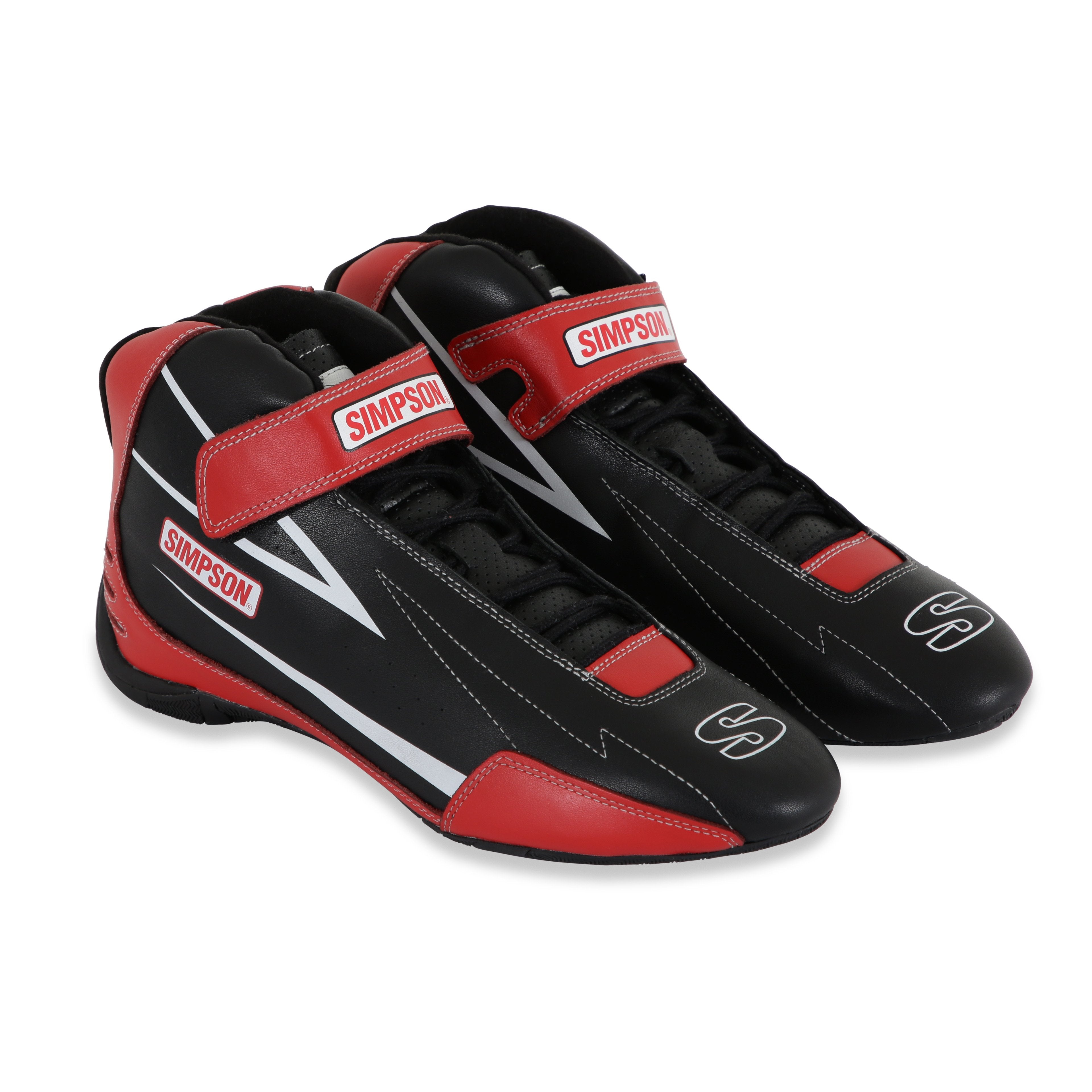 Simpson SC800R Simpson Supercoil Shoe - Black/Red – Pit Stop USA