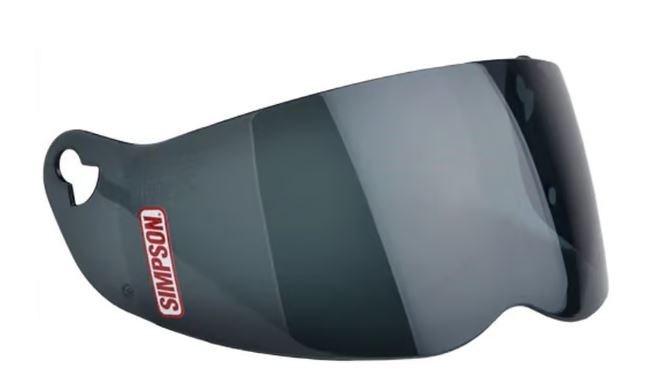 Simpson 86031M Simpson Street Bandit Helmet Shields - Smoke – Pit Stop USA