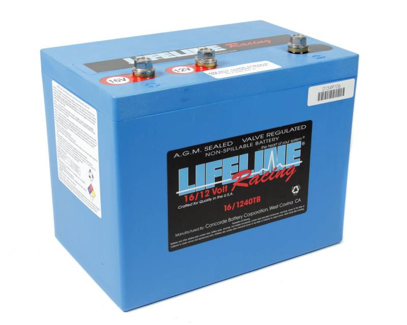 Lifeline Racing Batteries LL-16/1240TB Battery – Pit Stop USA