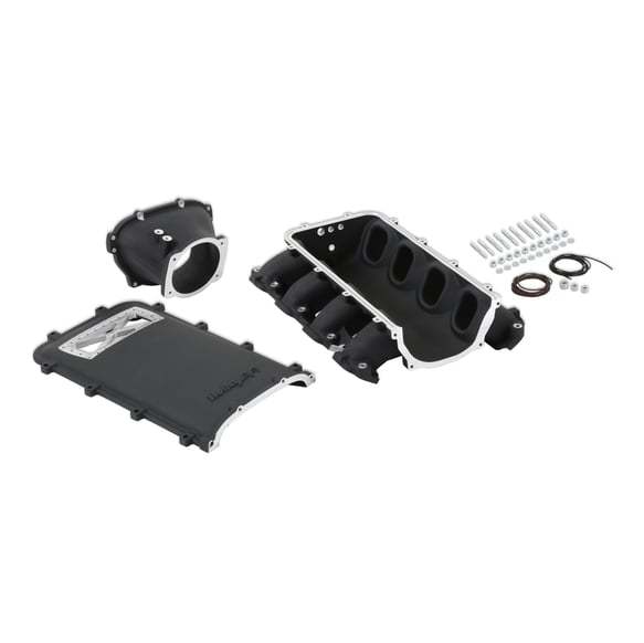 Holley EFI 300-717BK Holley EFI Ultra Lo-Ram Intake Manifold - 105 mm ...