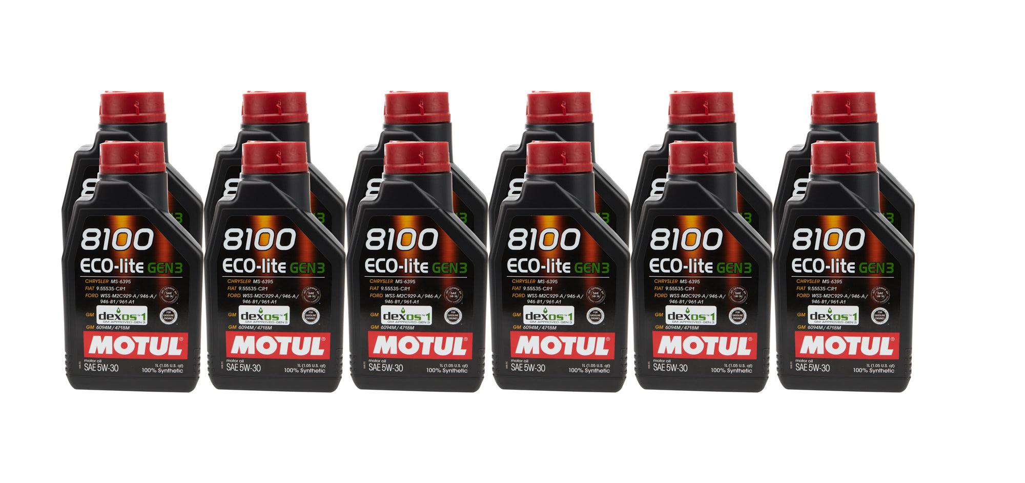 Motul 111361 Motul 8100 Eco-Lite Gen3 5W30 Synthetic Motor Oil - 1 L ...