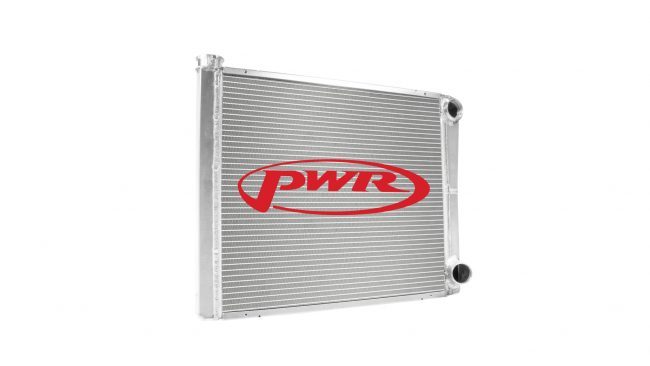 PWR 902-24190 PWR Aluminum Dual Pass Radiator - 24 in W x 19 in H x 1. ...