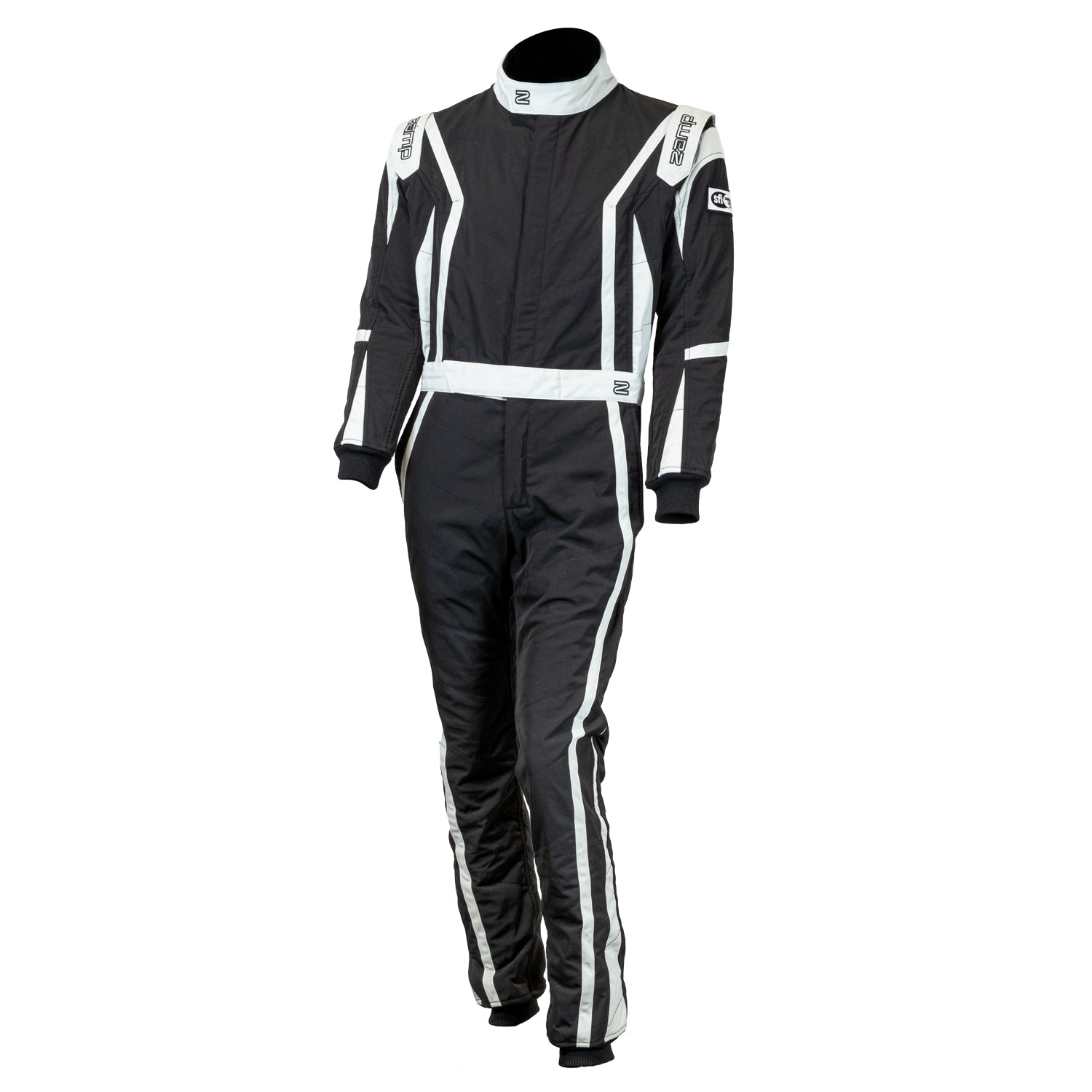 Zamp R10003XS Zamp ZR-52F FIA Race Suit - Black/White – Pit Stop USA