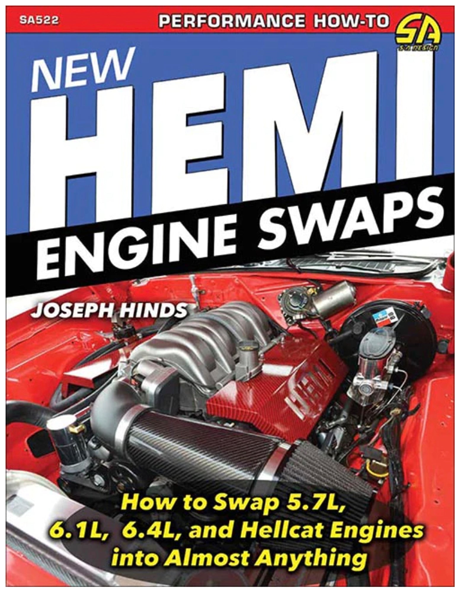 S-A Books SA522 New Hemi Engine Swaps: How to Swap 5.7L, 6.1L, 6.4L ...