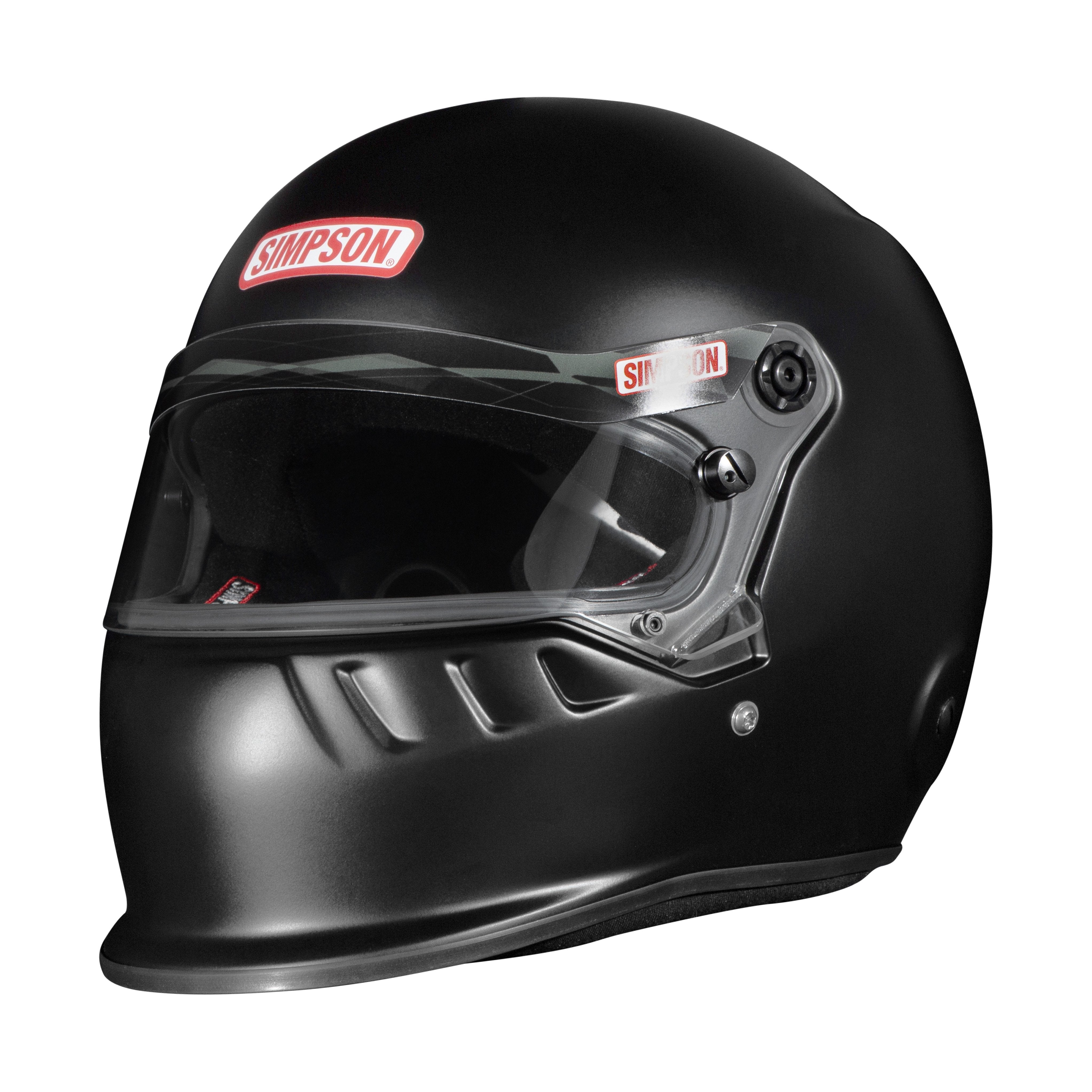 Simpson 9950008 Simpson Vudo Helmet - Matte Black – Pit Stop USA