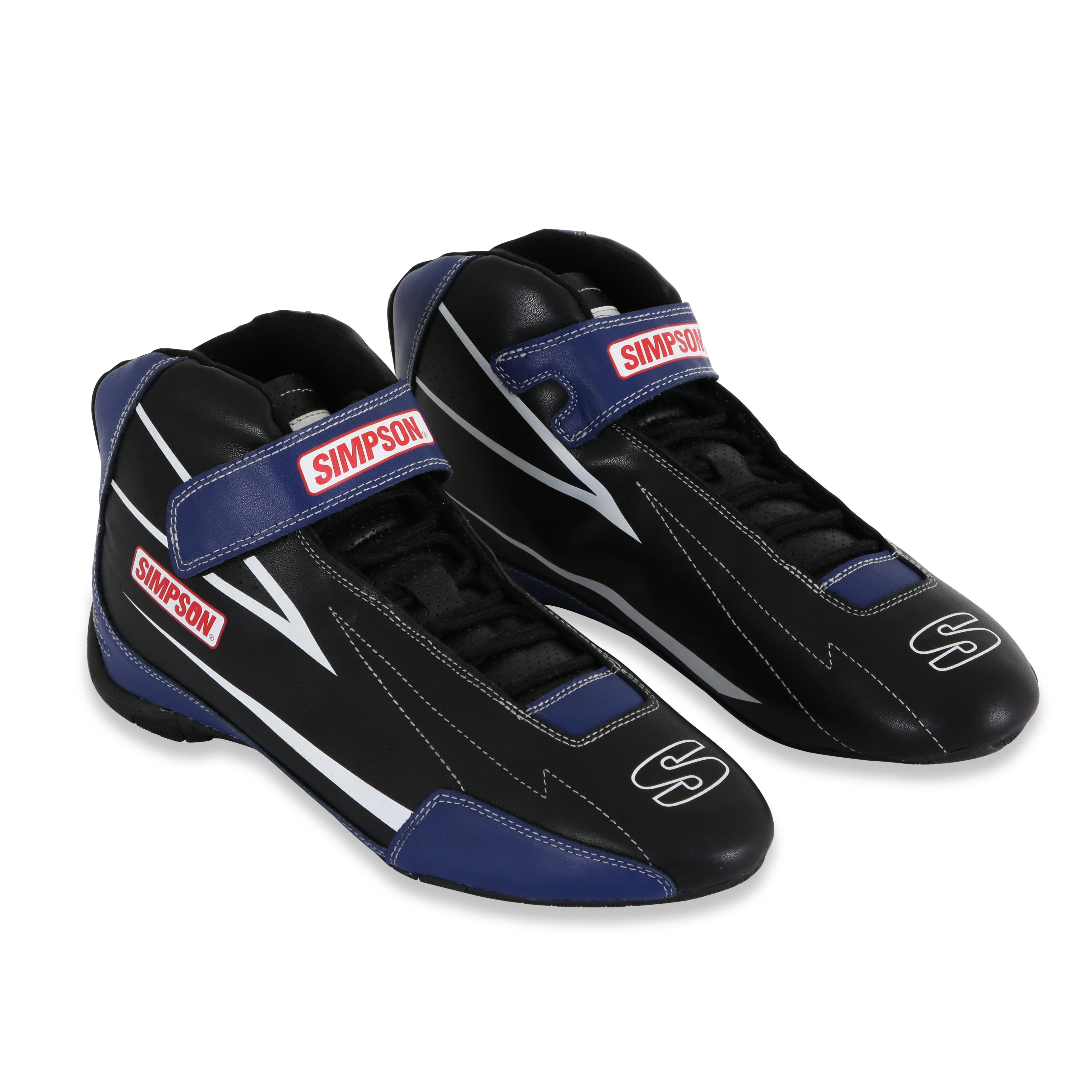 Simpson SC800B Simpson Supercoil Shoe - Black/Blue – Pit Stop USA
