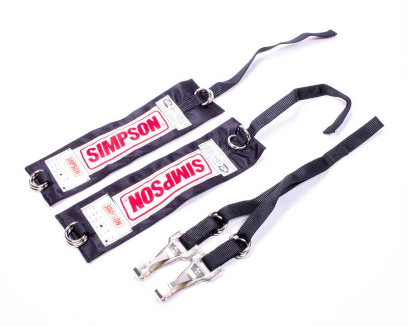 Simpson "Y" Strap Arm Restraints - Black 36001BK – Pit Stop USA