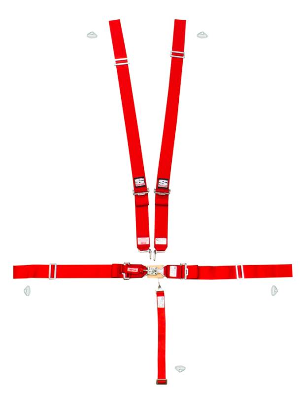 Simpson 29043R Simpson 5-Point Sport Latch & Link Harness – Pit Stop USA