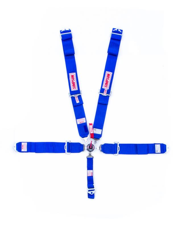 Simpson 29110BL Simpson 5-Point Camlock Harness – Pit Stop USA