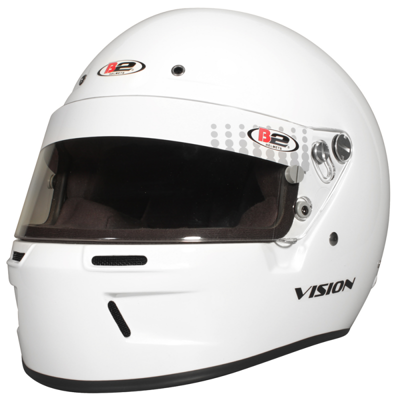 B2 Helmets 1549A01 B2 Vision EV Helmet - White – Pit Stop USA