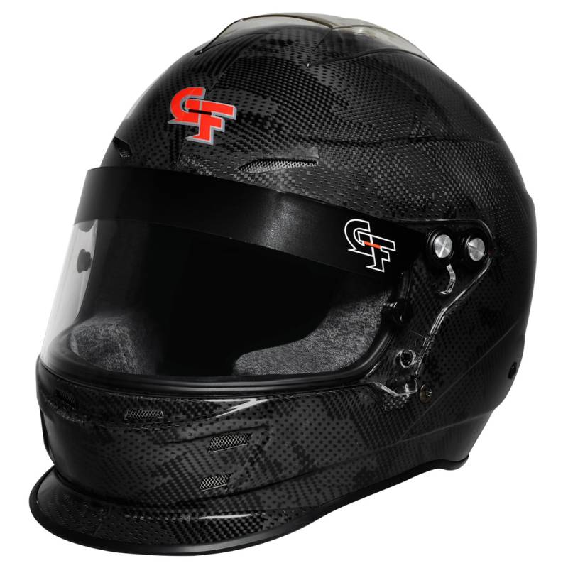 G-Force Racing Gear 16005SMLBK G-Force Nova Carbon Fusion Helmet – Pit ...