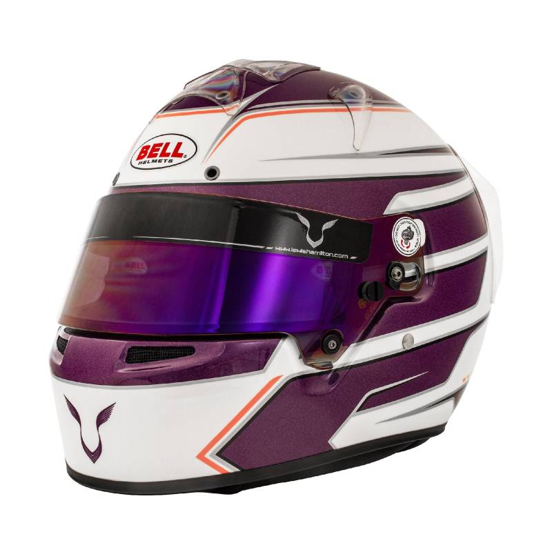 Bell Helmets 1311071 Bell KC7-CMR Lewis Hamilton Karting Helmet – Pit ...