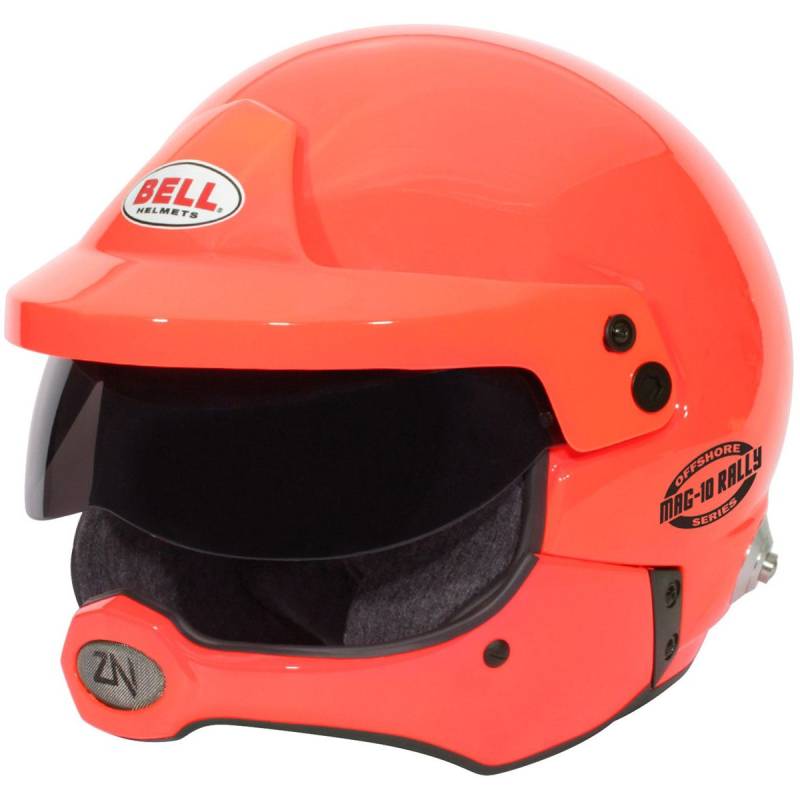 Bell Helmets 1346021 Bell Mag-10 Rally Pro Offshore Helmet - Orange ...