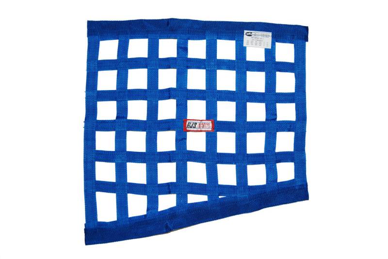 RJS Racing Equipment SFI-27.1 Window Net 1" Webbing Triangle Blue ...